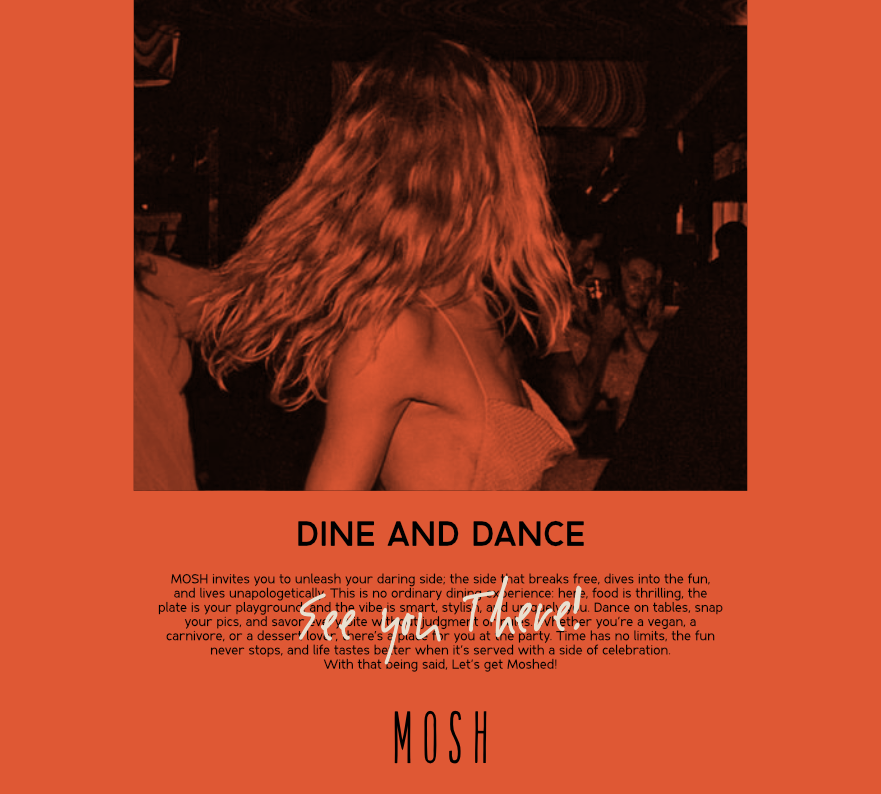 Reserva - Mosh Fun Kitchen | Group & Events